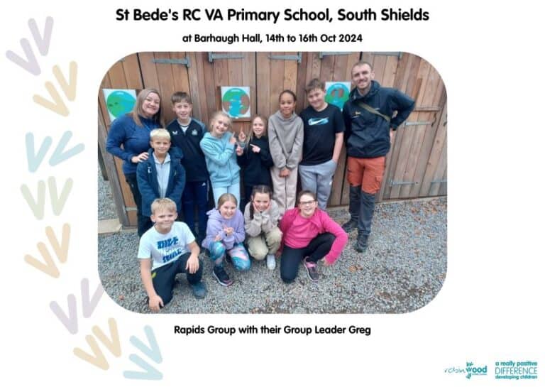 Robinwood Rapids Group Photos 2024 – St Bede's Catholic Primary, South Shields